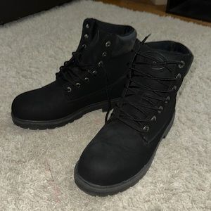 Lugz | Shoes | Black Mens Lugs Boots | Poshmark